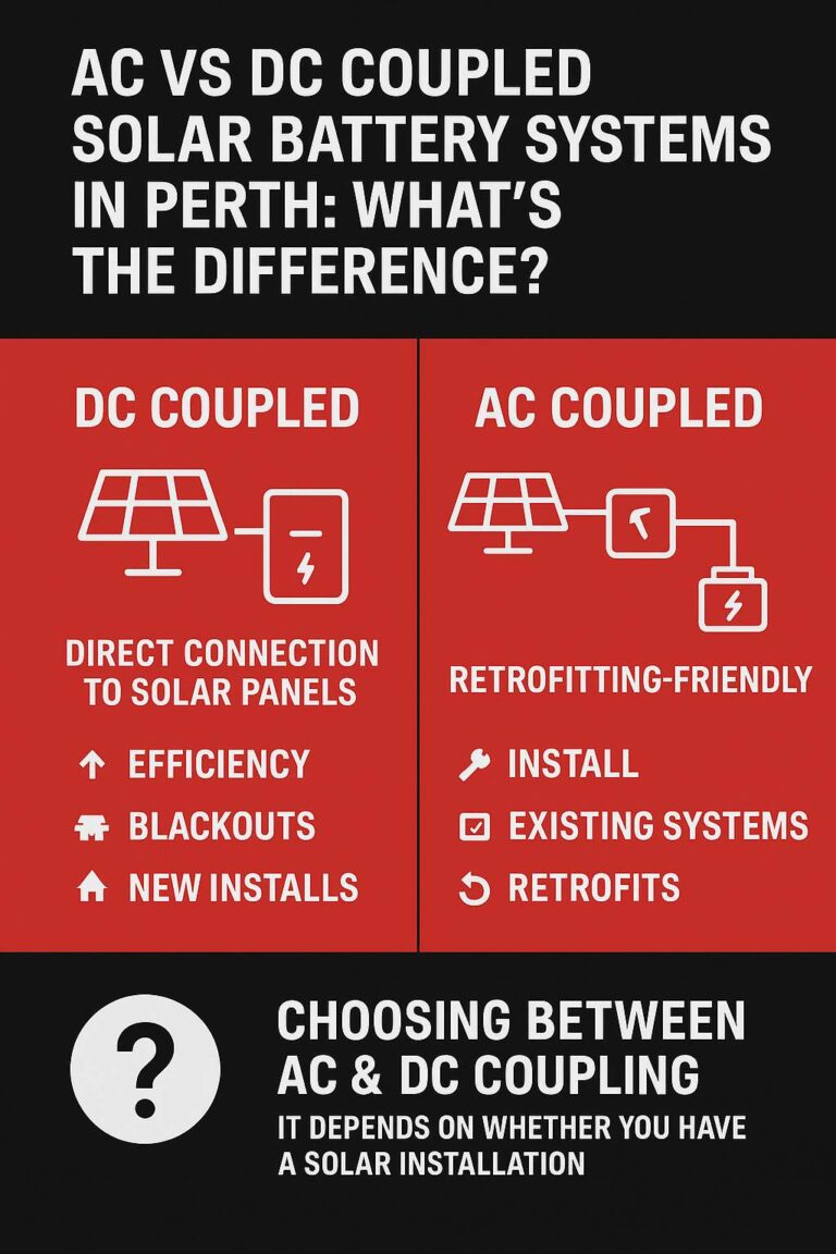 AC vs DC Coupled Solar Battery Systems in Perth: What’s the Difference ...