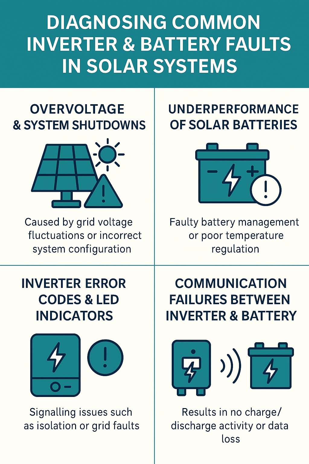 Diagnosing Common Inverter & Battery Faults in Solar Systems in Perth ...